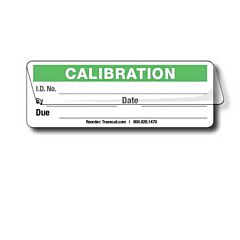Transcat 5353C-G Self-Laminating Calibration Labels, Green | Transcat