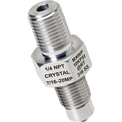 Crystal MPM-1/4MPT 1/4 inch NPT Male Fitting (CPF Male) | Transcat