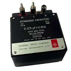 Rent General Radio 1409R Standard Capacitor, 0.05 uF | Transcat