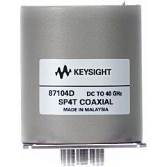Keysight 87104D Switch, SP4T, DC-40GHz, Terminated | Transcat