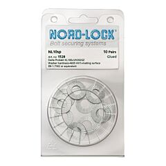 NORD-LOCK NL10SP Wedge Locking Washers, M10, ID 0.42" | Transcat