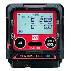 RKI Instruments GX-3R Four Gas Monitor | Transcat
