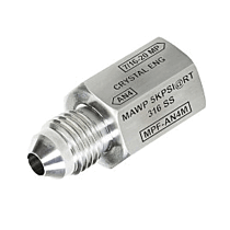 Crystal MPM-1/4MPT 1/4 inch NPT Male Fitting (CPF Male) | Transcat