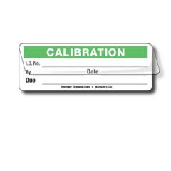 Transcat 5353C-G Self-Laminating Calibration Labels, Green | Transcat