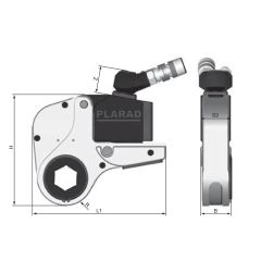 Plarad SX-EC 5 TS 0SX/T Hydraulic Torque Wrench | Transcat