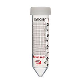 Labcon 50 mL Centrifuge Tube, Clear, MetalFree, RNase/DNaseFree | Transcat