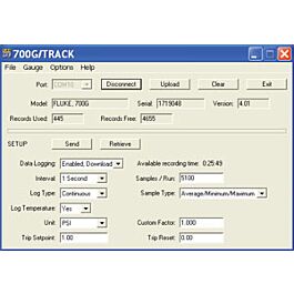 Fluke 700G/TRACK DataLogging Cable & Software | Transcat