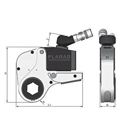 Plarad SX-EC 5 TS 0SX/T Hydraulic Torque Wrench | Transcat